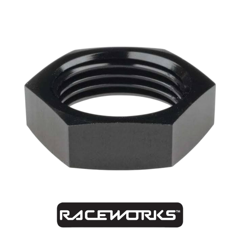 Raceworks Bulkhead Nut AN-10 RWF-924-10BK – Gearhead Street Cars